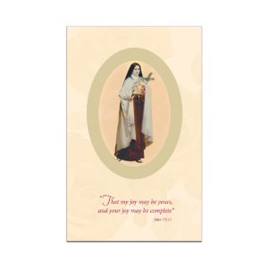Perpetual Deceased Mass Card - Society of the Little Flower - Canada