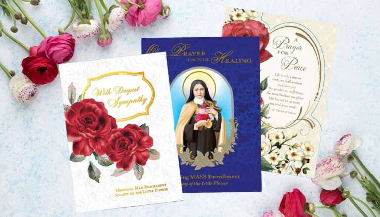 Mass Cards - Society of the Little Flower - Canada